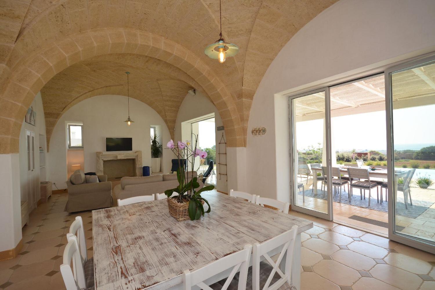 Villa with sea view garden in Torre Pali, Salento - The Blog of ...
